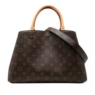 Louis Vuitton Pre-owned Montaigne MM - - Pre-owned - Damen - Braun - ONE SIZE