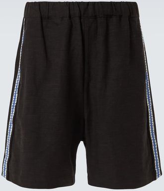 Commas Short en coton mélangé