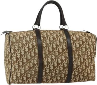 Dior Pre-owned Vintage sac &agrave; main trotteur - Femme - Pre-owned - Brun - Taille: ONE Size