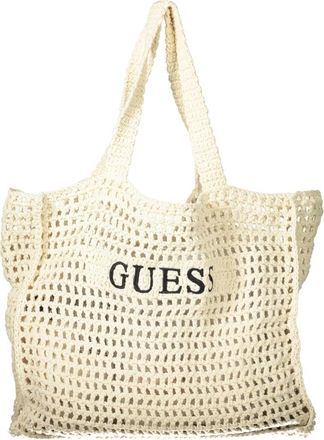 Guess Femme, Sacs, Beige, Taille: ONE Size 2 Handle Shoulder Bag
