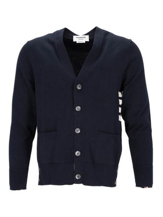 Thom Browne Cardigan - Bleu Foncé