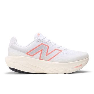 New Balance Femme Fresh Foam X 1080v14 en Blanc/Beige/Rouge, Synthétique, Taille 36.5