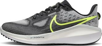 Nike Nike Mens Vomero 17 Running Shoe, Black Volt Lt Smoke Grey White, 45.5 EU