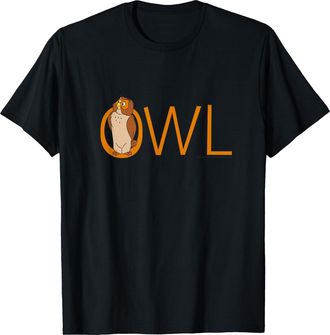 Disney Winnie the Pooh Owl Classic Lettering T-Shirt