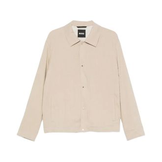 HUGO BOSS Homme, Vestes, Beige, Taille: L Sobrecamisa Carper