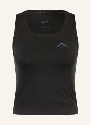 Nike Lauftop Trail Dri-Fit schwarz