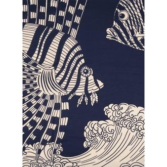 Inou&iuml;toosh Foulard Vague en coton m&eacute;lang&eacute;