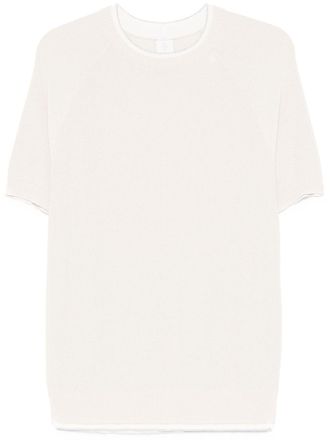 Eleventy t-shirt en maille fine - Tons neutres