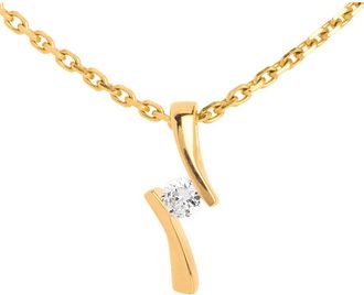 Edenly Anhänger Apostroph in Gelbgold