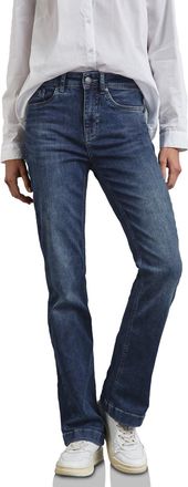 Street One Damen A378213 Jeans Im Slim Fit, Medium Blue, 27W / 30L EU