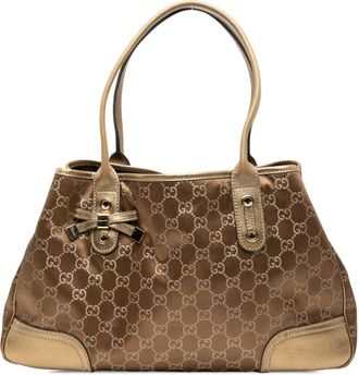 Gucci Shopper - GG Nylon Princy Tote - Gr. unisize - in Braun - f&uuml;r Damen