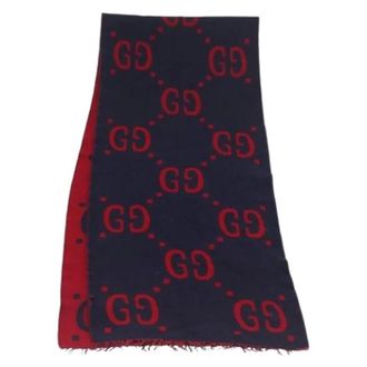 Gucci Pre-owned Laine foulards - Femme - Pre-owned - Multicolore - Taille: ONE Size
