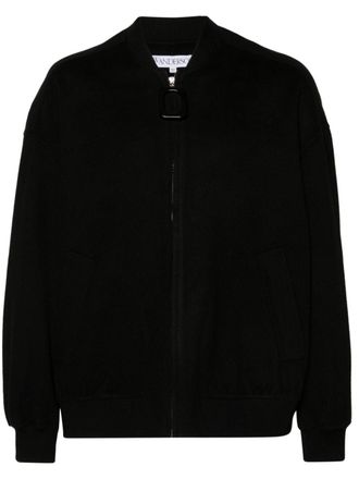 J.W.Anderson veste bomber en laine feutrée - Noir