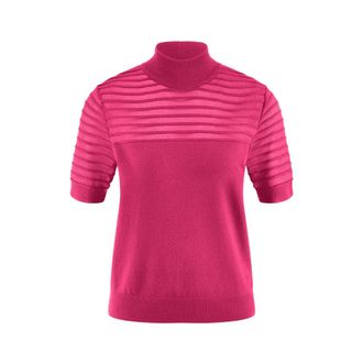 Riani Shirt mit hohem Kragen - - Knitwear - Damen - Rosa - M