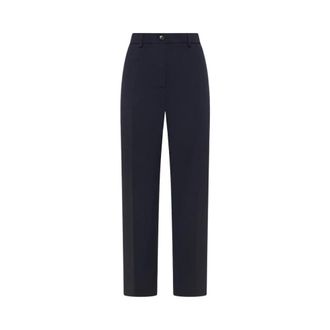Seventy Pantalon droit - Femme - Pantalons - Bleu - Taille: 42 FR