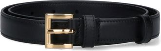 Prada Logo Belt