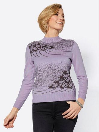 Witt Strickpullover Pullover Langarm Intarsien