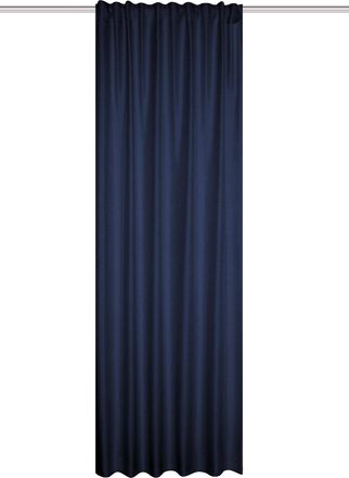 Home Wohnideen Thermoschal ESKAMIO Blickdicht, Leinenstruktur, Multifunktionsband, Farbe:blau, Gr&ouml;&szlig;e:245 x 135 cm, Anzahl:1x