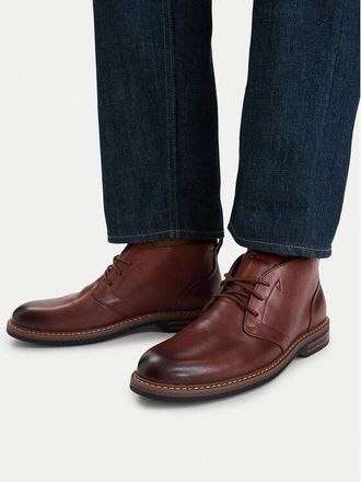 Clarks Schn&uuml;rschuhe Aldwin 2 Chukka 26320116 Braun