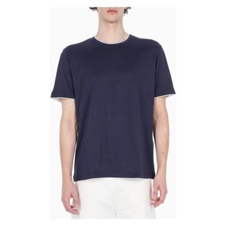 Eleventy T-Shirts - - Tops - Herren - Blau - 2XL