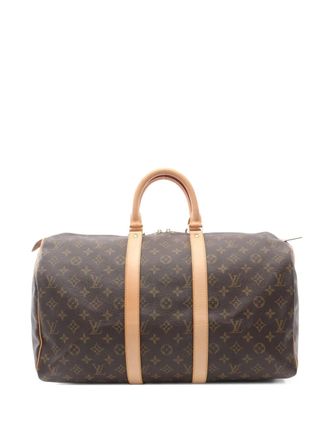 Louis Vuitton sac boston Keepall 45 (2003) - Marron