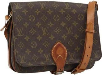Louis Vuitton Sac bandouli&egrave;re Cartouchiere GM Pre-owned - Femme - Pre-owned - Brun - Taille: ONE Size