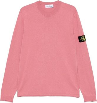 Stone Island Homme, Pulls, Rose, Taille: L Stone Island Sweaters Pink