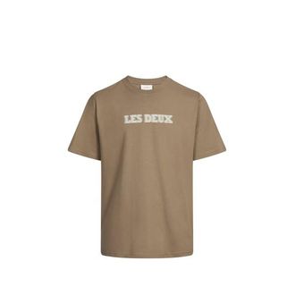 Les Deux T-shirt &agrave; manches courtes Brady en coton biologique