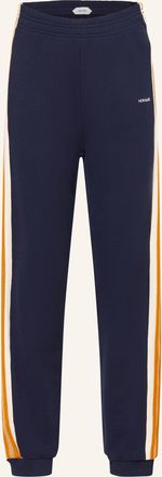Versace Sweatpants Mit Galonstreifen blau