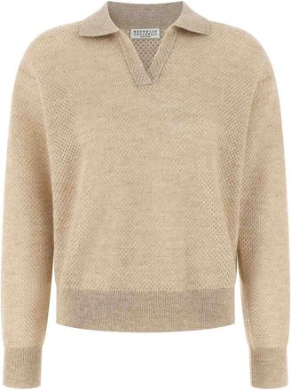 Brunello Cucinelli Poloshirt - Gold