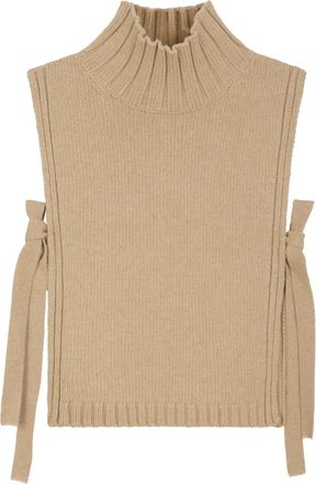 SOEUR Pull Sans Manches Or Laine Soeur