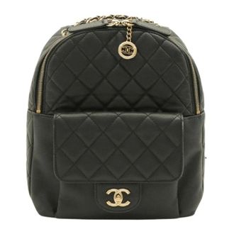 Chanel Pre-owned Vintage Rucksack - - Pre-owned - Damen - Schwarzk - ONE SIZE
