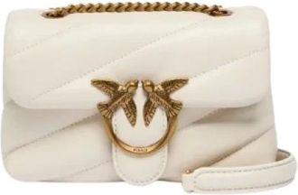 Pinko Pinko, Femme, Sacs, Blanc, Taille: ONE Size Baby Love Bag Puff