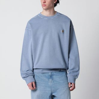 Carhartt Work in Progress Nelson Gentle Blue/Garment dyed Sweatshirt