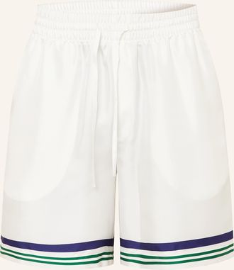 Casablanca Seidenshorts weiss