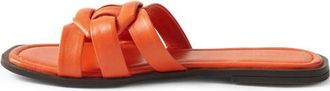 Lands End Leder-Sandalen, Damen, Größe:41 regular, Orange, Leder, by Lands End