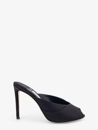 Jimmy Choo London Brigitte Mule 100 satin sandals - JIMMY CHOO - gender_Woman
