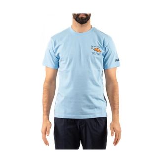 Saint Barth T-Shirt - - Tops - Herren - Blau - S