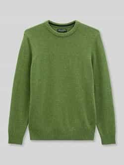Marc O'Polo Pullover aus Wolle mit Tweedstruktur