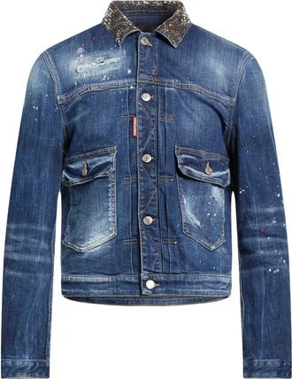 Dsquared2 JACKEN & M&Auml;NTEL - Jeansjacken/M&auml;ntel auf YOOX.COM