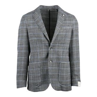 L.B.M. 1911 Blazer Sfiancato - - Jackets - Herren - Grau - 3XL