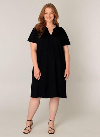 Base Level Curvy Sommerkleid mit Bindeg&uuml;rtel
