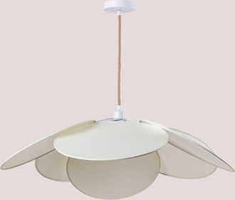 Sklum Sklum - Plafonnier Okai Style Blanc Cassé Ø87 cm