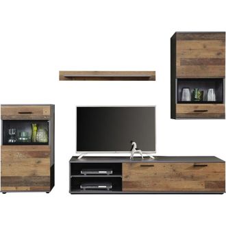 ebuy24 Mala Regal Aufstellung a, Matera Dekor, Old Wood Dekor