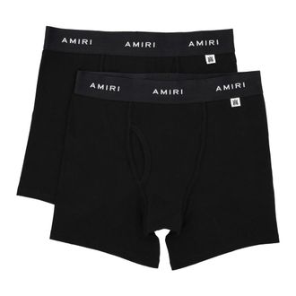 Amiri Schwarze Baumwollbriefs Packung Aw25 - - Underwear - Herren - Schwarzk - M
