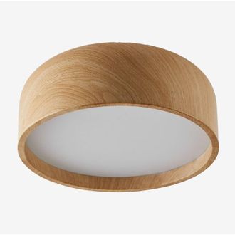 Sklum Sklum - Plafonnier en fer Glatzer Marron Bois Naturel
