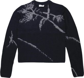 Dries Van Noten Homme, Pulls, Bleu, Taille: M Pull Bleu Marine Fabriqu&eacute; en Chine