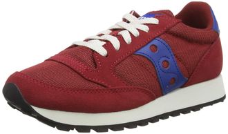 Saucony Unisex Jazz ORIGINAL Vintage M Sneaker, Red/Blue, 40.5 EU