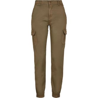 Urban Classics Cargo-Hose f&uuml;r Damen (Oliv)