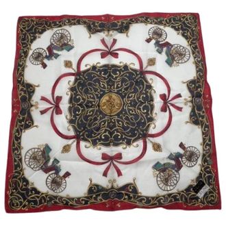 Celine Foulard en soie Pre-owned - Femme - Pre-owned - Multicolore - Taille: ONE Size